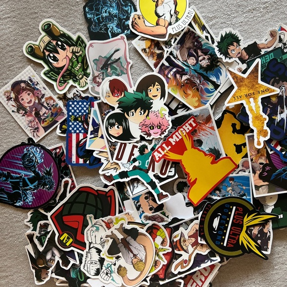 Unbranded | Other | Box Full Of Mangaanime Stickers Keep Somesell Some ...